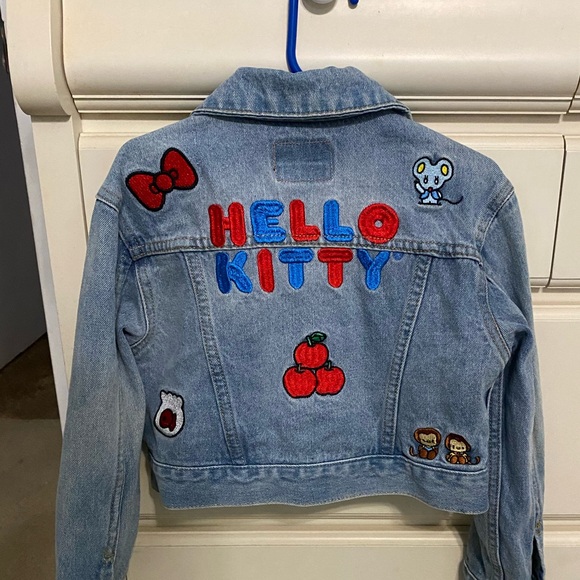 Hello Kitty | Jackets & Coats | Levis Hello Kitty Girls Denim Jacket ...